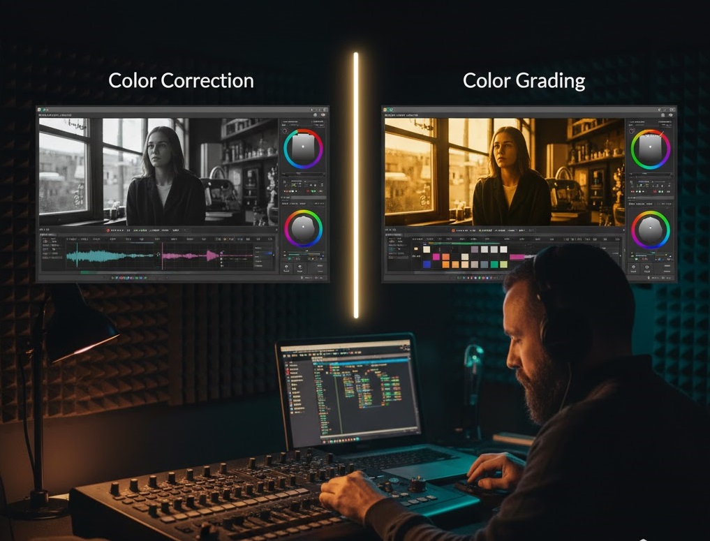 Color Grading vs. Color Correction: Do You Know the Difference? (And ...